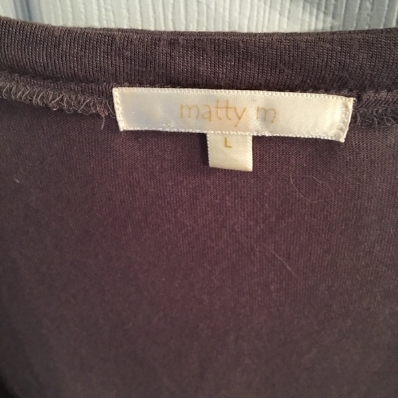 Matty M | Tops | Matty M Top Never Worn Large | Poshmark